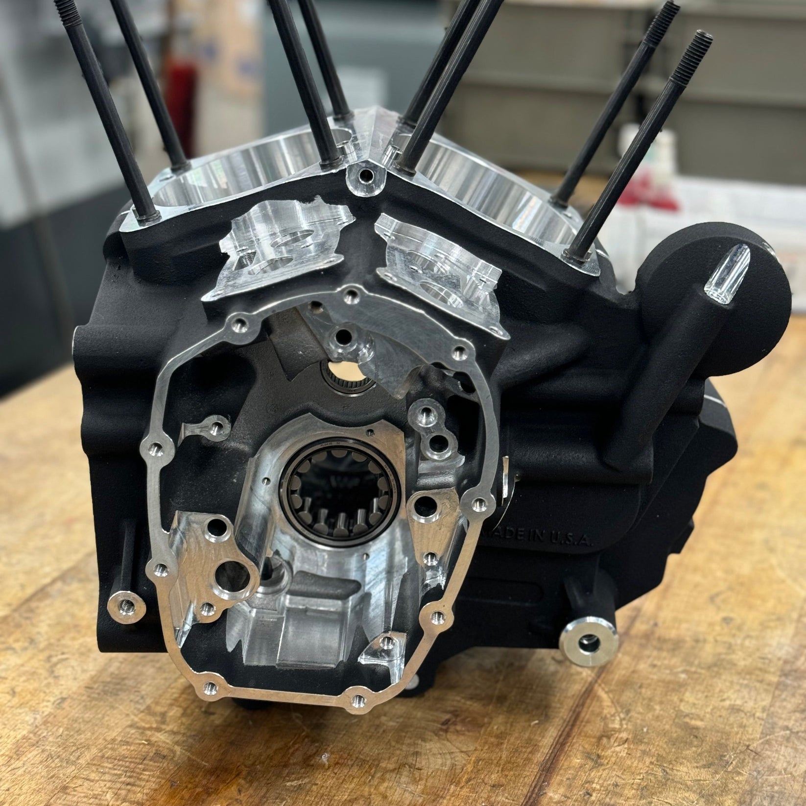 MK-Series Touring Crankcase Assembly in Black for 2017-Up M8 Models ...